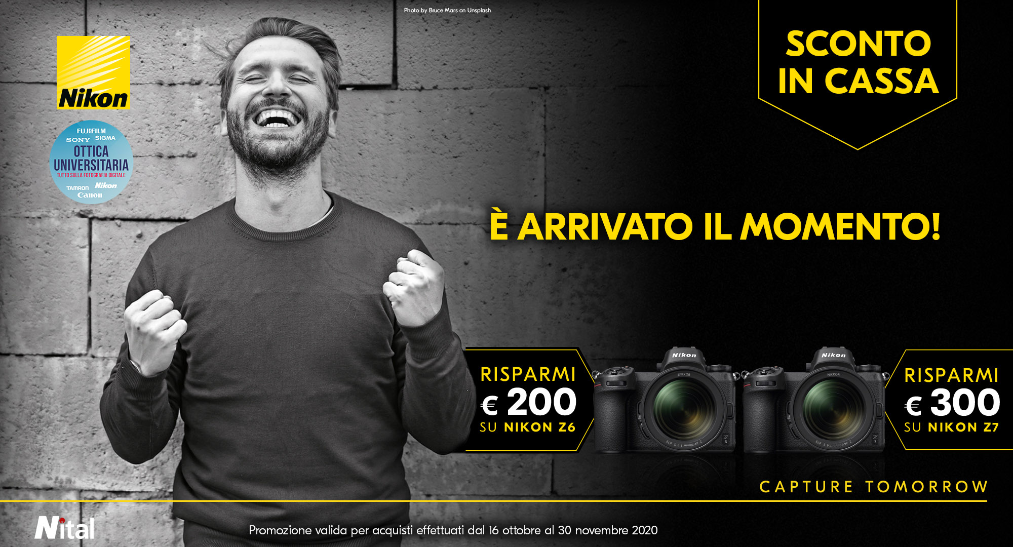 Nikon Z6 e Z7 sconto cassa - Ottica Universitaria